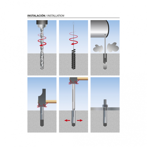 Taco Metálico Inoxidable