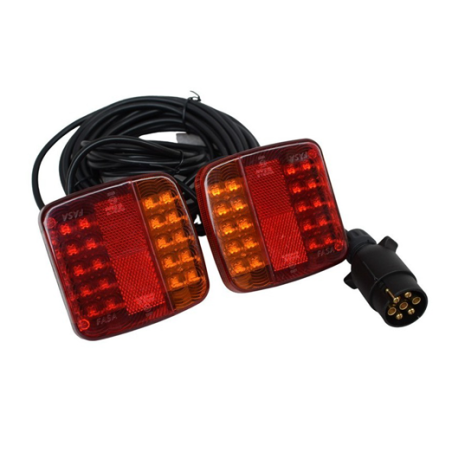 Kit Luces LED Remolque Magneticas y Sumergibles